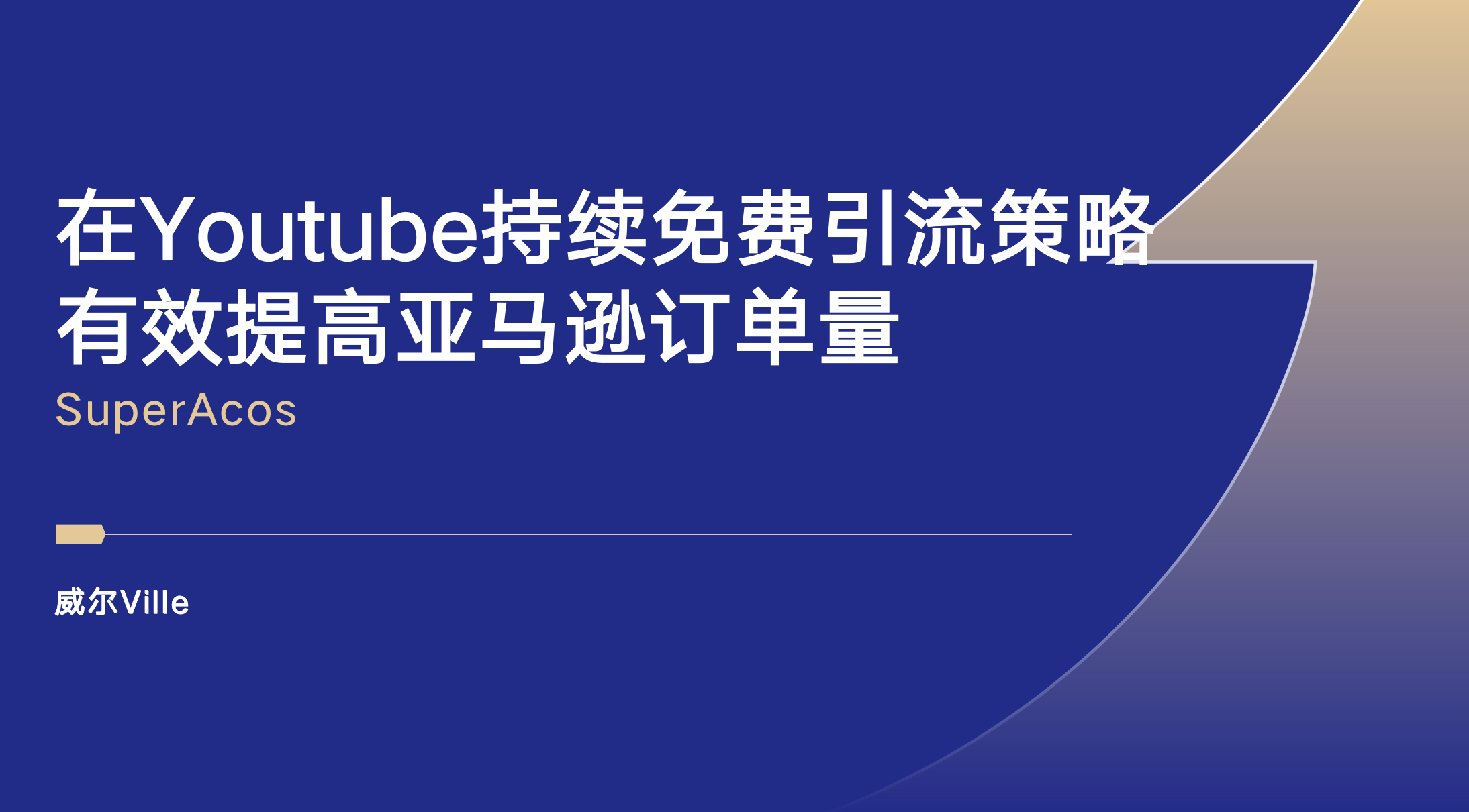 亚马逊/独立站搞流量从0到1-SuperAcos